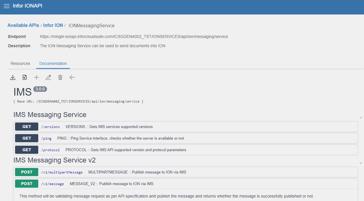 Send BOD to IMS | Potato IT